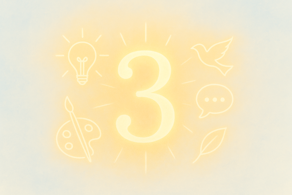 Signification 3 numérologie : sens, personnalité et énergie (Guide)